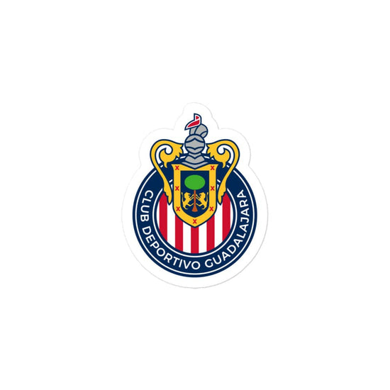 Guadalajara Chivas Die cut Bubble free stickers – GorrasVaqueras